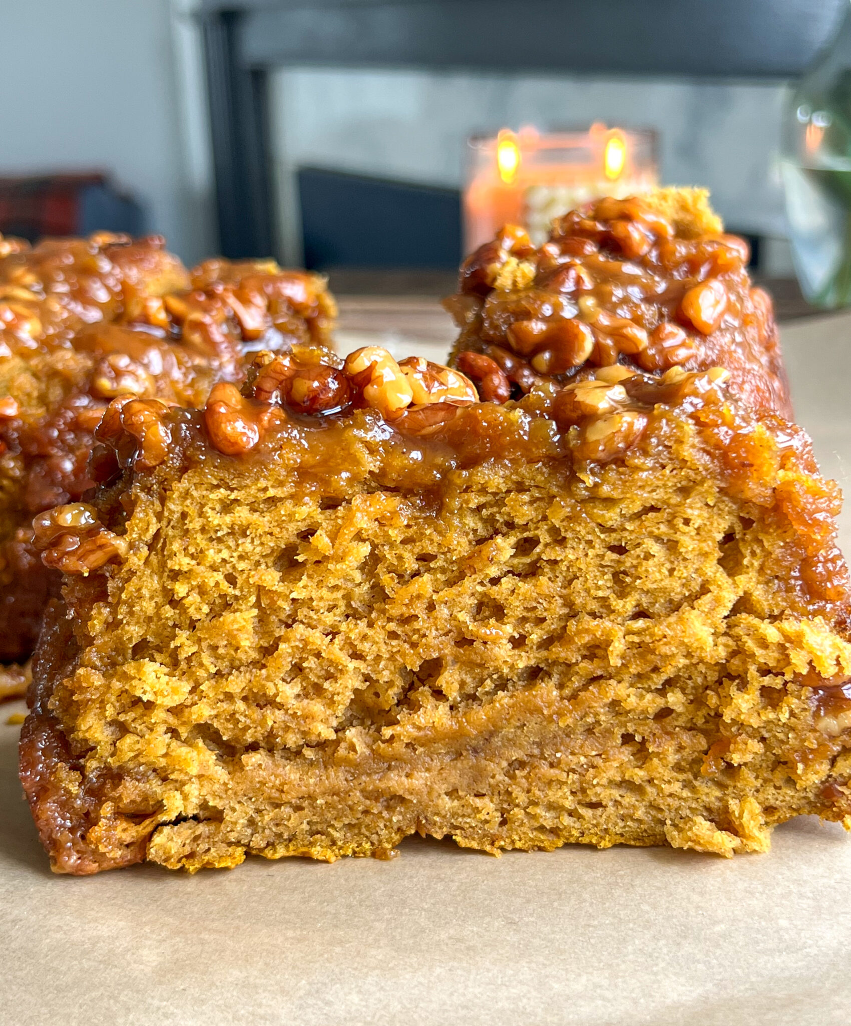 Sticky Bun Pumpkin Bread – She Likes Milk